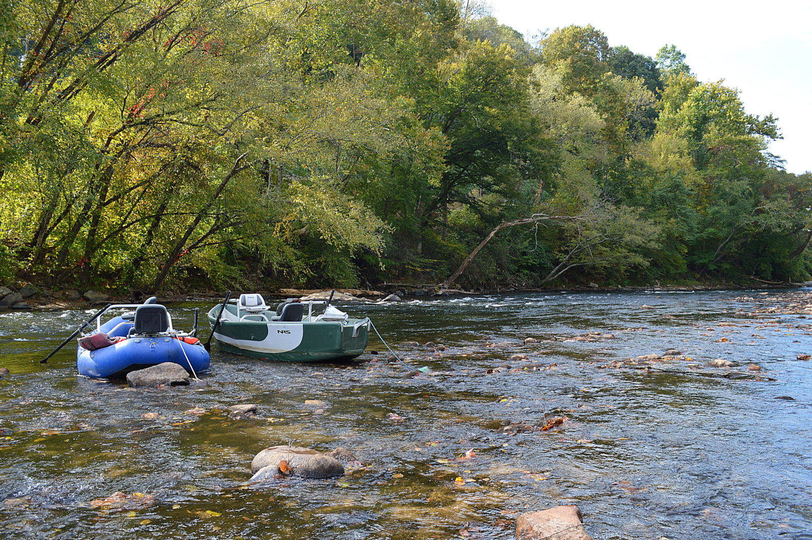 Float Trip Gallery, Drift Boat Fishing Tuckasegee, Little Tennessee River